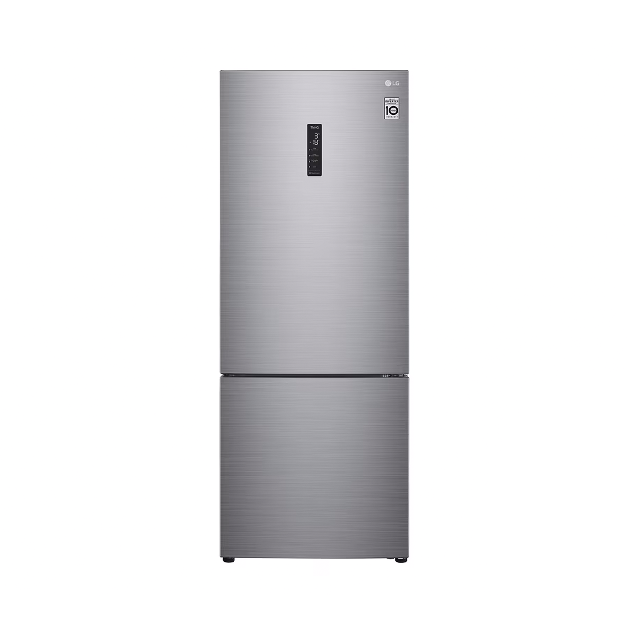 LG GB-B4452PZ 451L 2 Door Bottom Freezer Refrigerator
